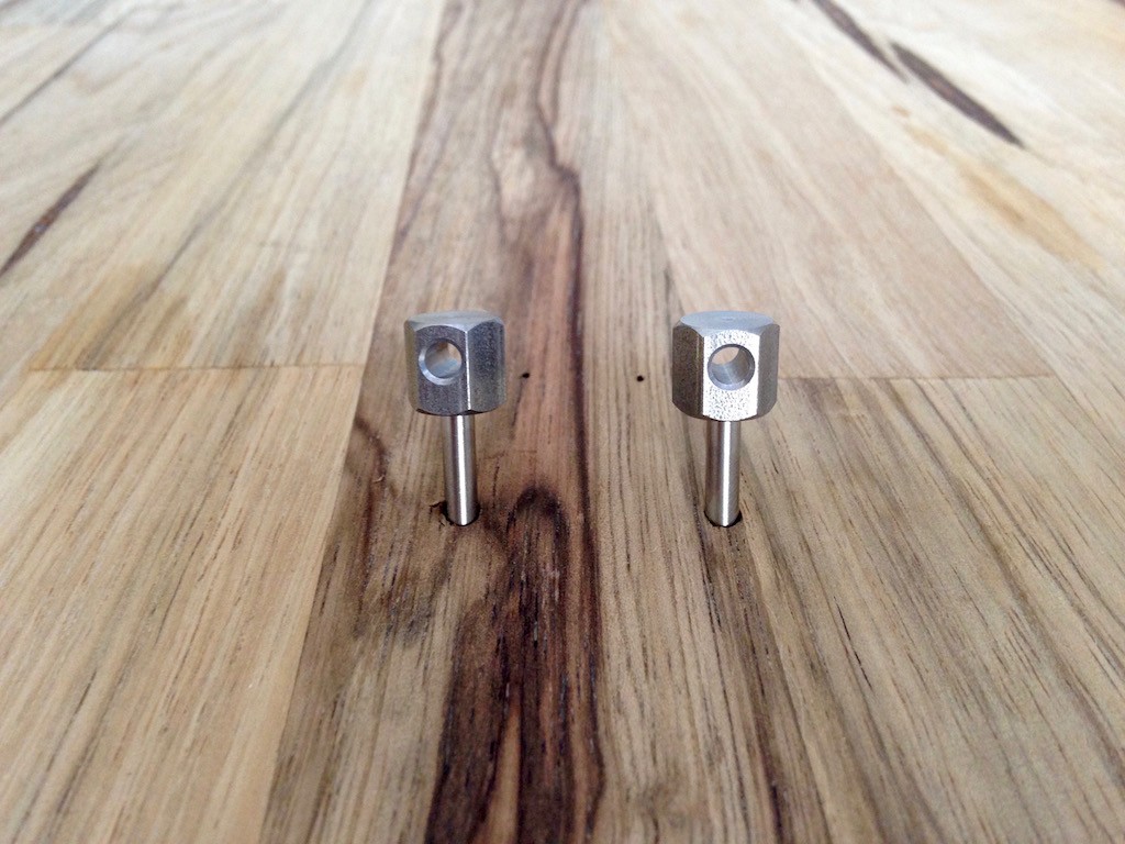 Lot de 4 électrodes inox de 10mm - Hydrobois